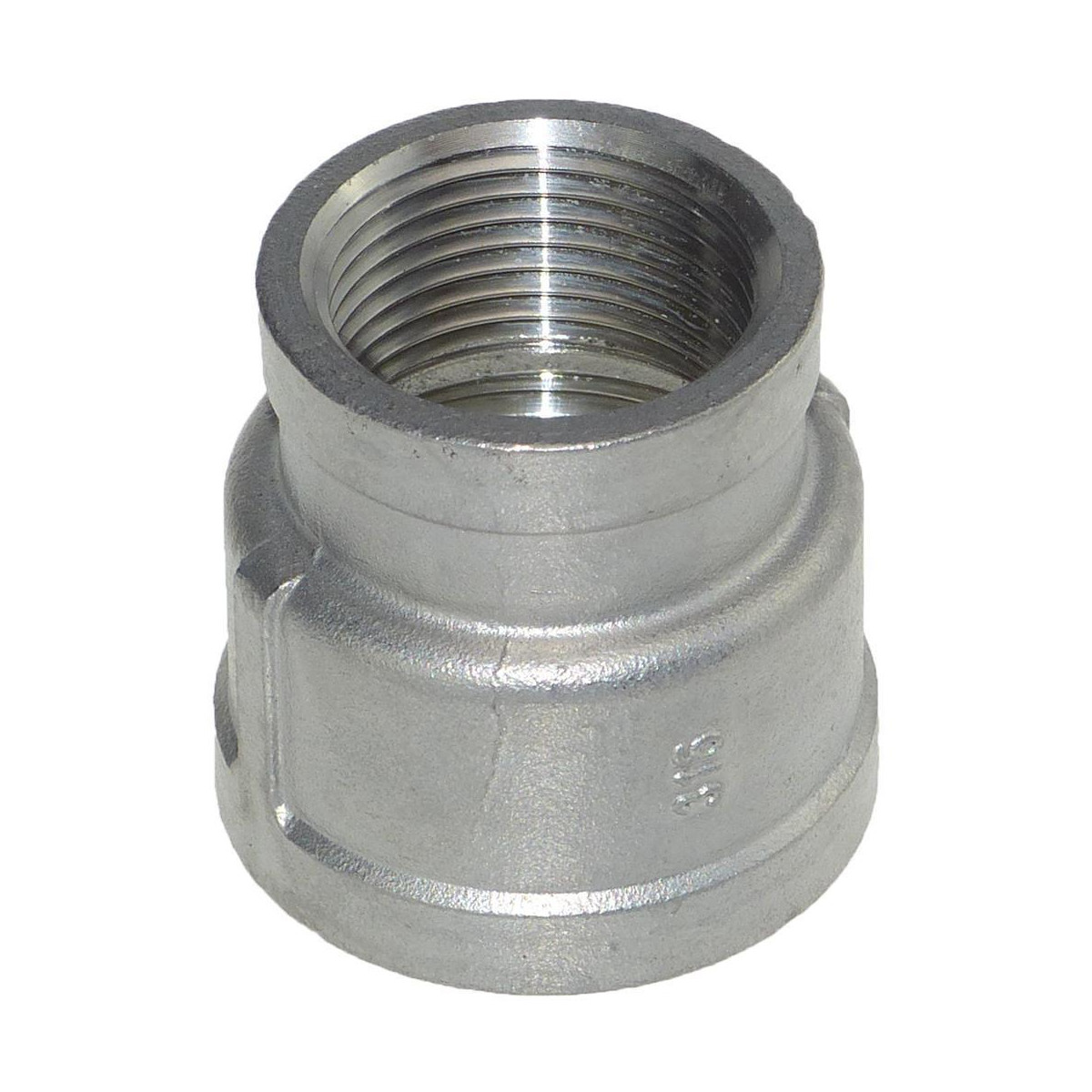 Edelstahl Reduziermuffe 1 1/4 x 3/4 Zoll, 3,22