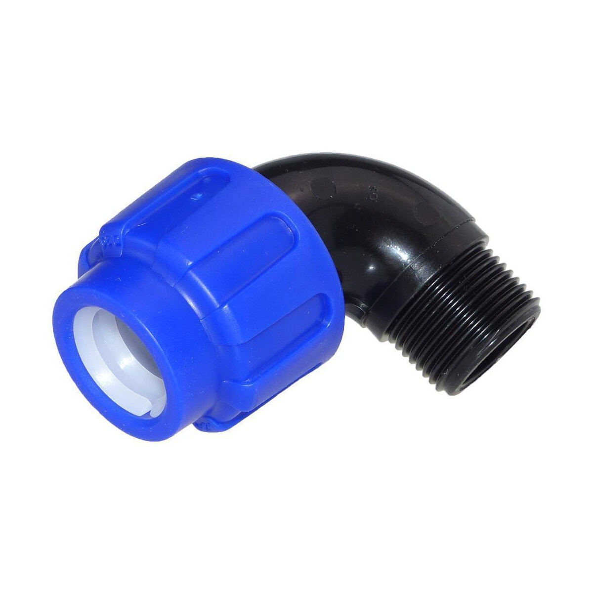 PE-Winkel Aussengewinde, 0,79