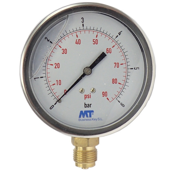 Manometer 100mm Standard 0 - 16 bar, 15,70