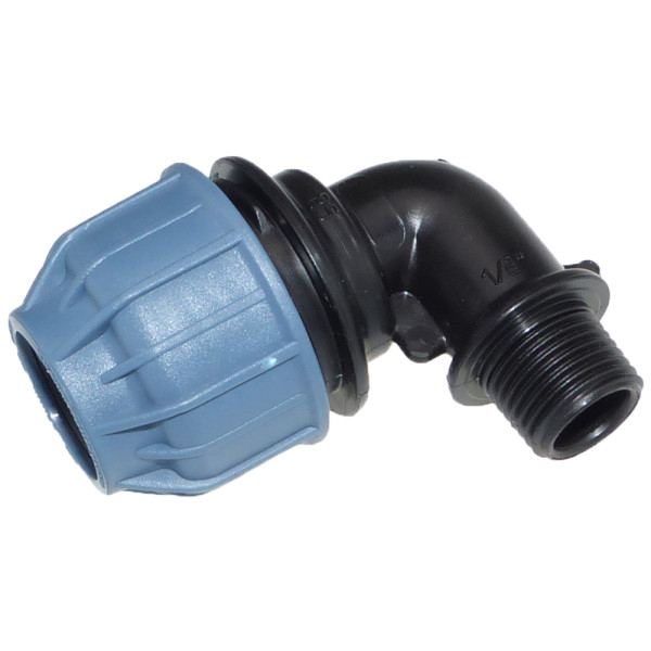 PE-Winkel Aussengewinde (Elysee), 0,95