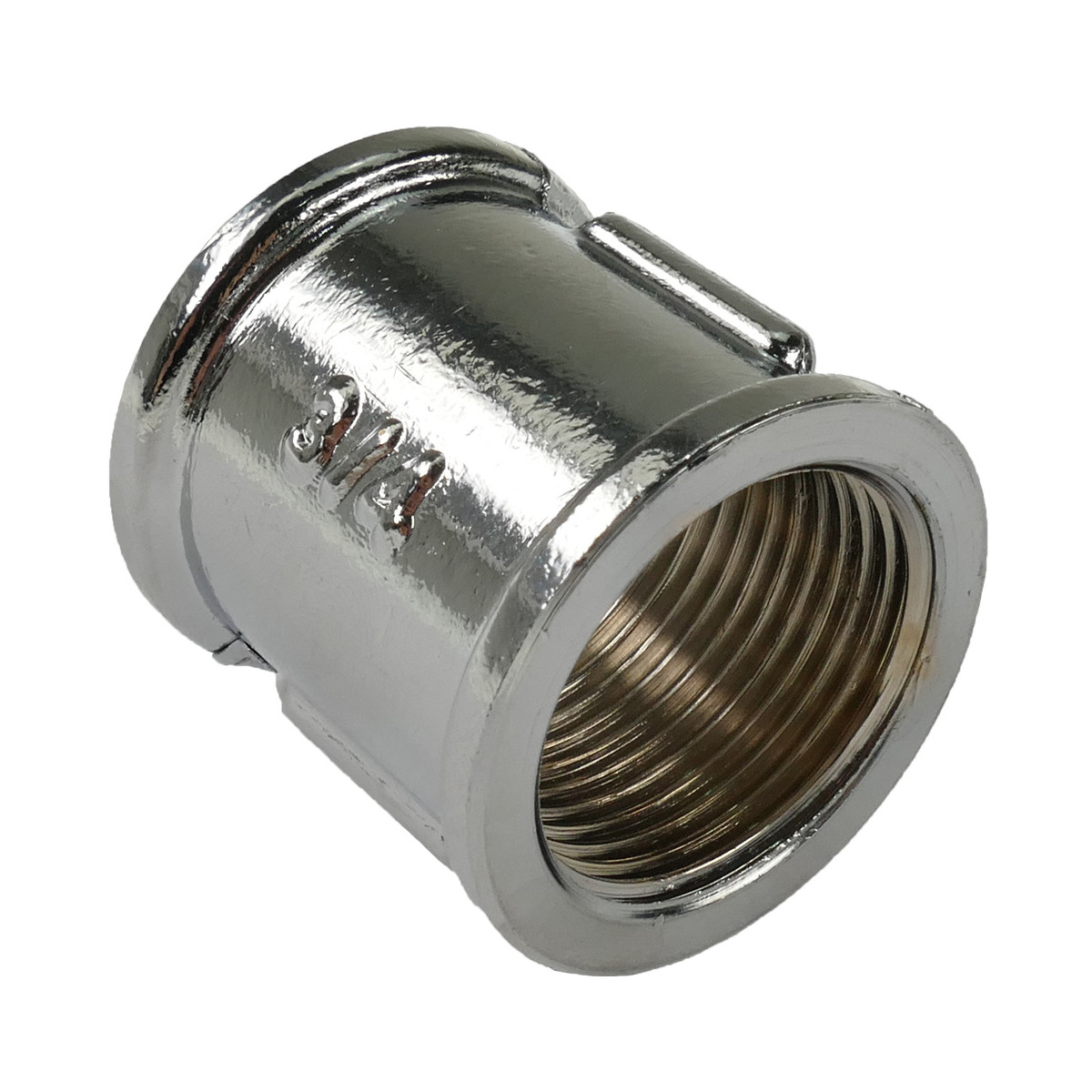 Messing Muffe Chrom 1 Zoll, 4,00