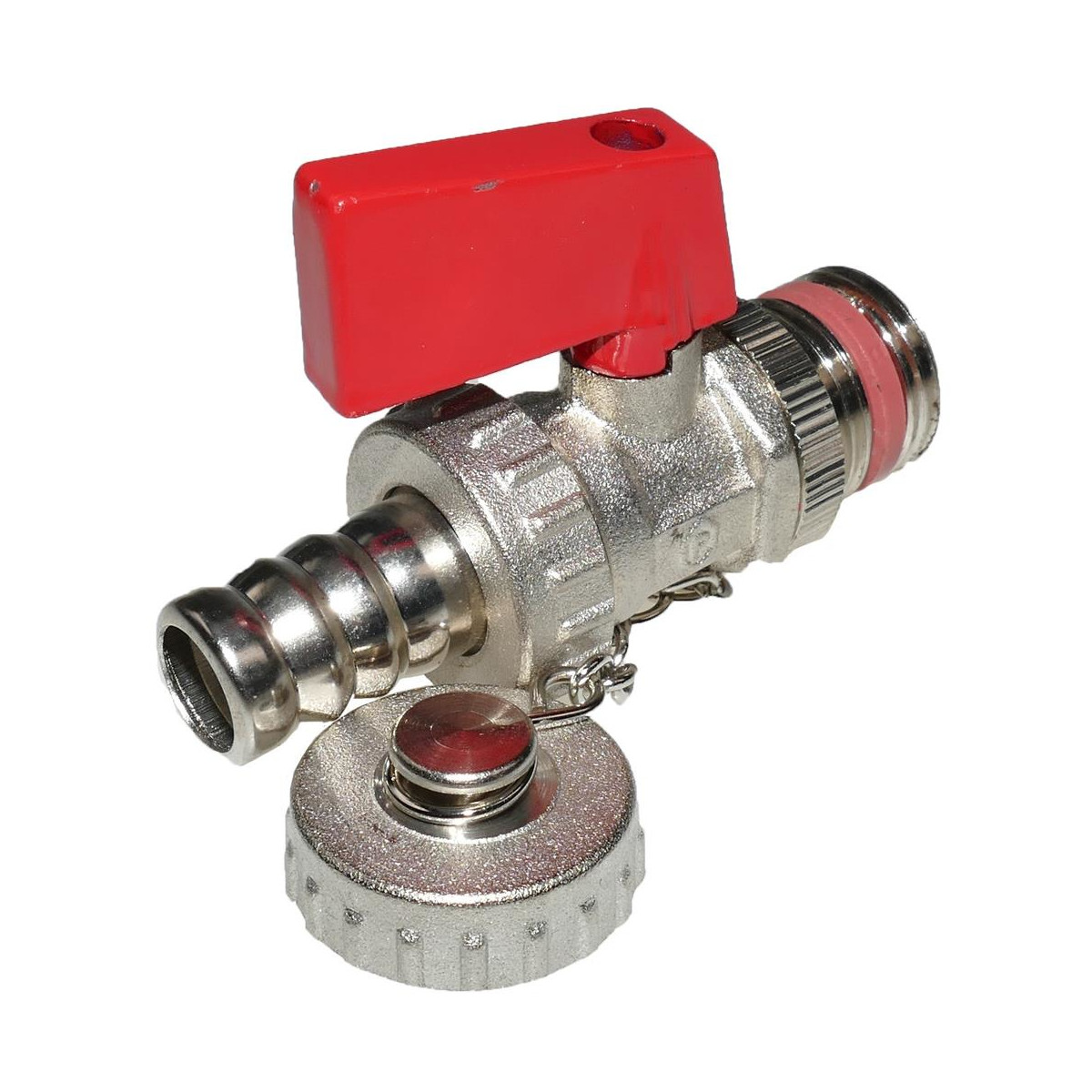 Messing Kugelhahn KFE Kugelventil 1/2 Zoll, 4,90